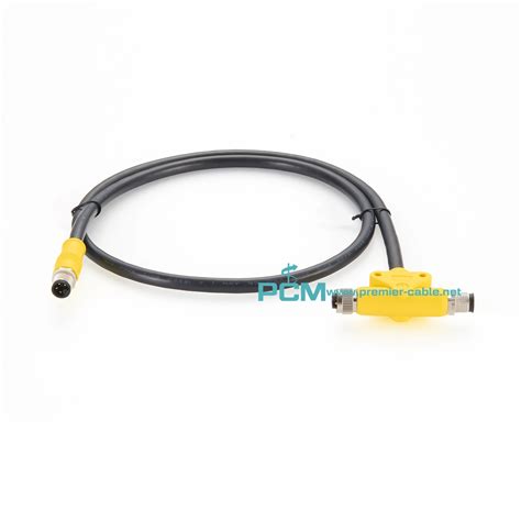 M12 L Code Connector For Profibus And Profinet China M12 Cable And