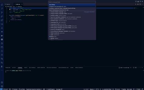 Javascript Visual Studio Code Formatting With Jsx Stack Overflow