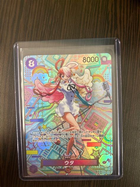 One Piece Op Tcg Vivi Sec Psec Uta Sp Hobbies Toys Toys Games On Carousell