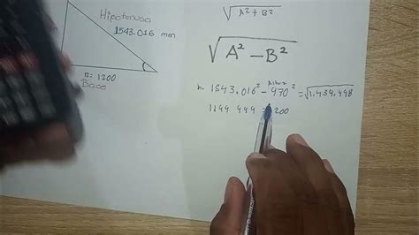 Formula Para Encontrar Catetos Youtube