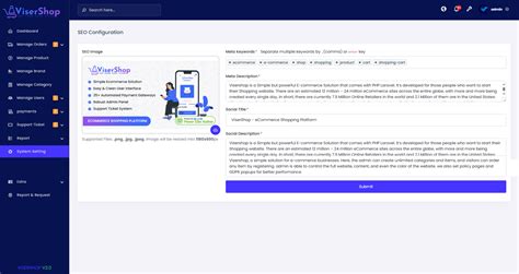 Visershop Ecommerce Shopping Platform By Viserlab Codecanyon