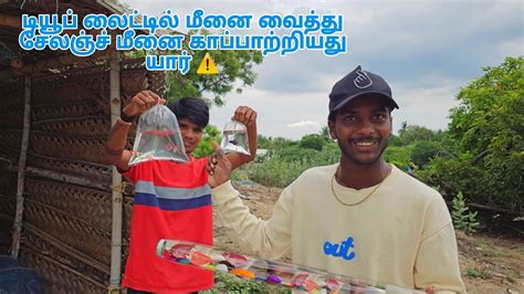 டியூப் லைட்டில் மீனை வைத்து சேலஞ்ச் உடைத்த நண்பர் யார் வழக்கு