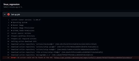 Set Up Job Failing In GitHub Actions Community Discussion 57946