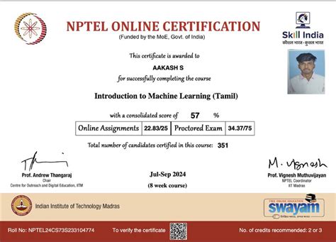 aakash s on linkedin nptel machinelearning artificialintelligence ai skilldevelopment…