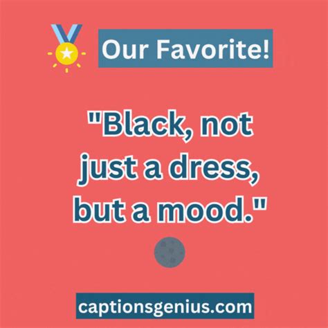 250 Black Dress Captions For Instagram Elevate Your Posts