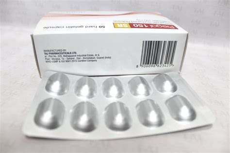 Pregabalin Sustained Release Capsules 150mg Taj Generics