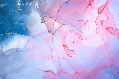 알코올 잉크 색상은 반투명합니다 추상 여러 대리석 질감 배경입니다 디자인 포장지 벽지 아크릴 물감 혼합 현대 유체 예술