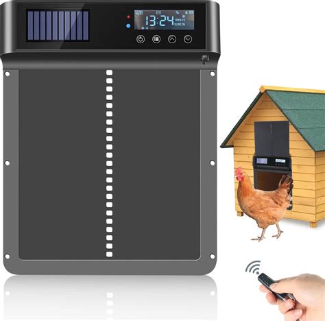 Solar Powered Automatic Chicken Door At Martha Berman Blog