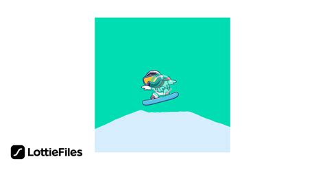 Free Snow Rider Lottie Json Animation Animation By Tinymotion Lottiefiles