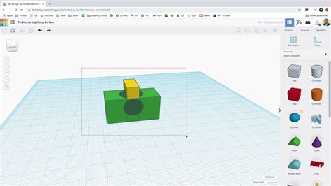 Grouping Solids And Holes A Tinkercad Lightning Strike Youtube