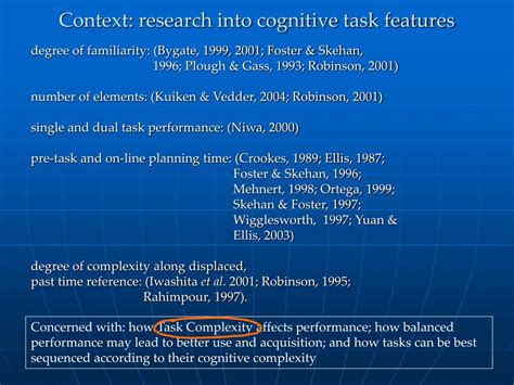 Ppt The Effects Of Increasing Cognitive Complexity On L2 Narrative