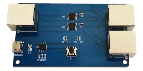 Gigabit Ethernet Port Switcher Internal External Network Swi Mercadolibre