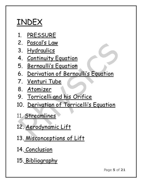 Class 11 Physics Investigatory Projectcbse