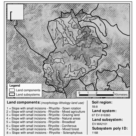 Desertification Risk Index Because Water Erosion In Sardinia State Download Scientific Diagram