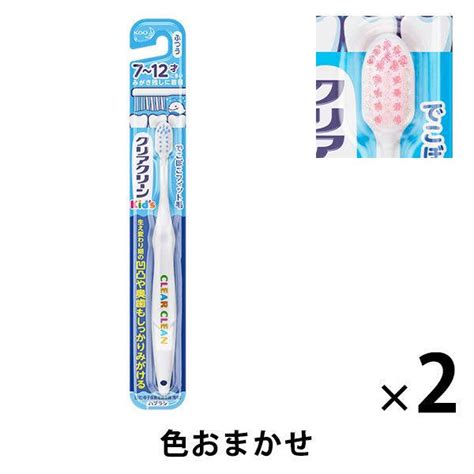 클리어 클린 키즈 브러쉬 7〜12 재을 위한 1세트2개 가오 칫솔어린이용 재팬스토어 일본약 의약품 전문 직구 쇼핑몰