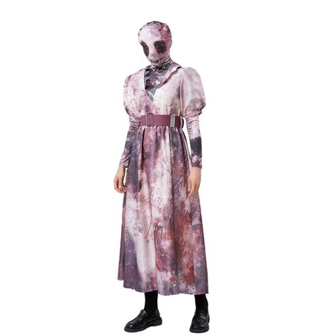Game Silent Hill Dead By Daylight Butcher Ghost Cosplay Dress Mask