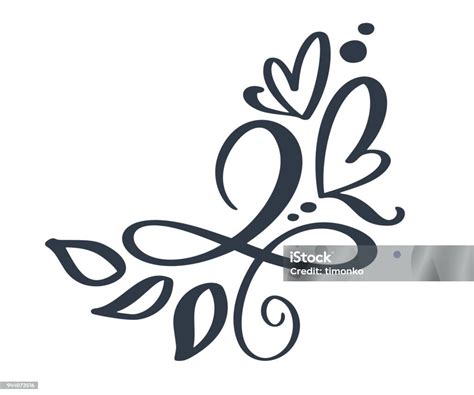 손으로 그린 테두리 번 창 구분 서 예 디자이너 요소입니다 흰색 배경 벡터 빈티지 웨딩 일러스트 격리 됨 결혼식에 대한 스톡 벡터 아트 및 기타 이미지 Istock