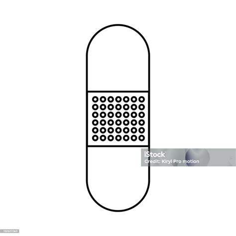씰링 및 소독 상처와 상처 흰색 바탕에 간단한 흑백 아이콘에 대 한 위생 의료용 접착제 석고 벡터 일러스트 0명에 대한 스톡 벡터 아트 및 기타 이미지 Istock