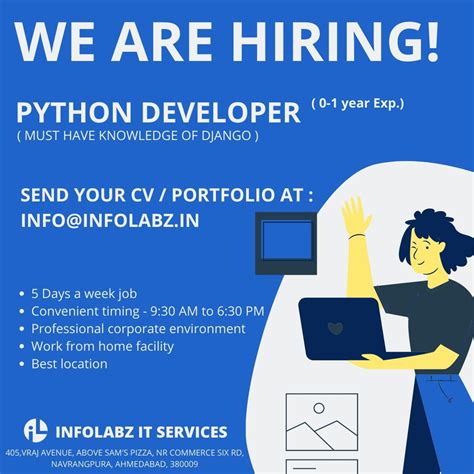Twinkle Shah On Linkedin Hiring Ahmedabaditjobs Pythonjobs Python