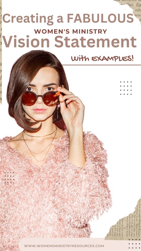 Womens Ministry Vision Statement Examples