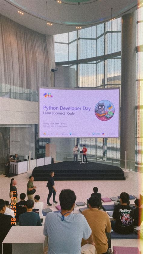 Rachaphol Plookaom On Linkedin Python Pyconth