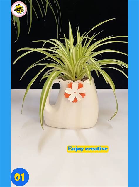 Recycle Discarded Plastic Bottles Into Unique Decorative Flower Pots