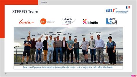 Riadh Dhaou On Linkedin The Complete Team Of The Anr Stereo Project After Meeting By October 18