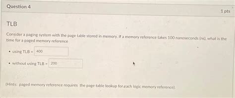 solved consider a paging system with the page table stored