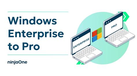 How To Downgrade From Windows 10 Enterprise To Windows 10 Pro It Video Hub Ninjaone