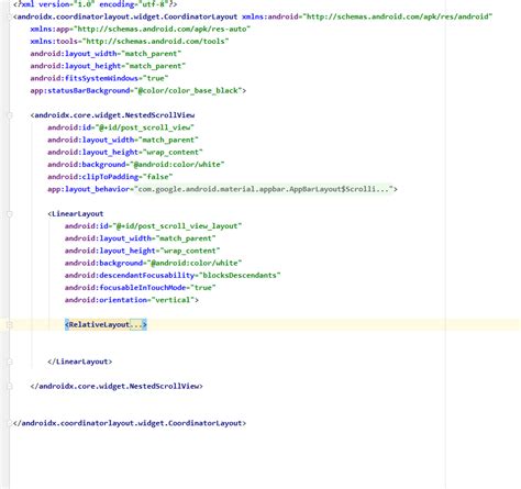 Android AndroidX Migration ImageView Not Scrollable Anymore Stack