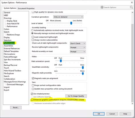 Fix Solidworks Shaded With Edges Not Displaying Correctly Goengineer