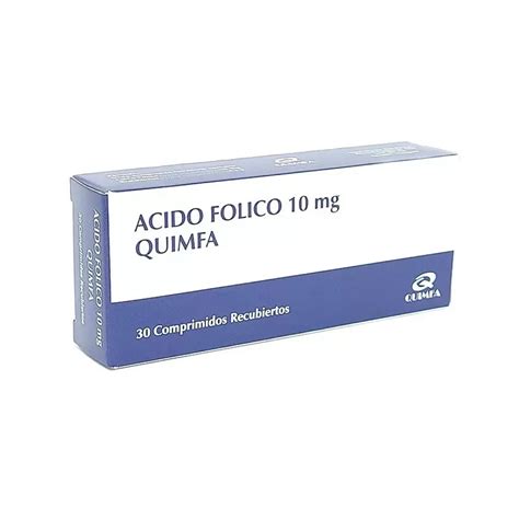 Acido Folico 10 Mg X 30 Novophar Ofertas Y Descuentos De Acido