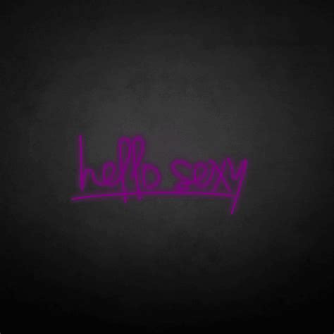Hello Sexy Neon Sign