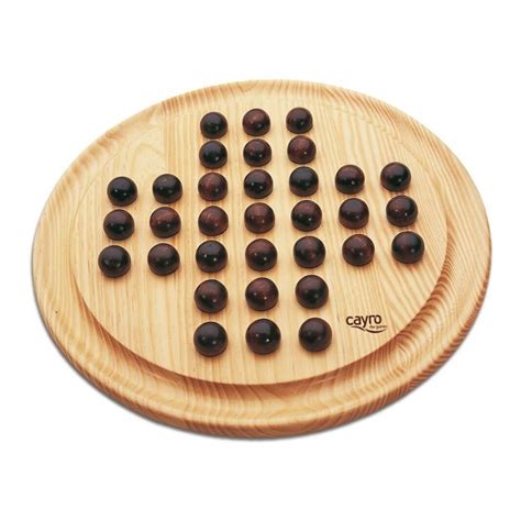 Solitario Chino De Madera Juegos De Mesa