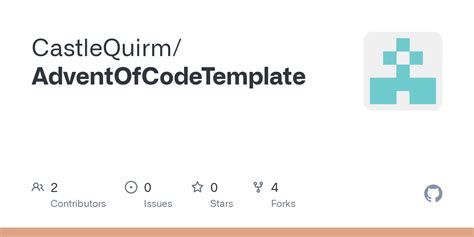 github castlequirm adventofcodetemplate
