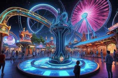 premium photo immersive augmented reality theme park