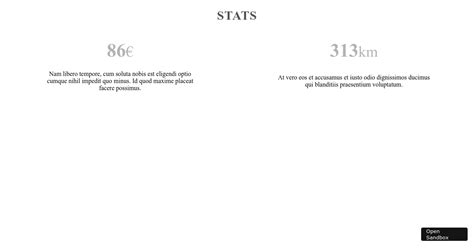 Vanilla JS Count Up Numbers Forked Codesandbox