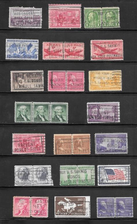 Just Fun Page 665 Us Mixture Postmarks Slogans And Cancels Collection Lot United States
