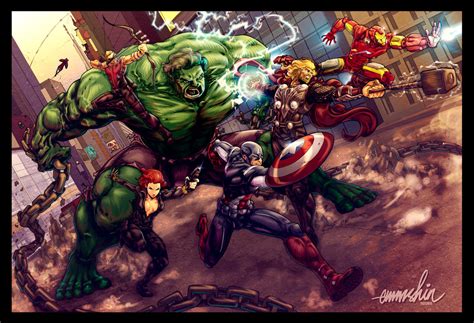 Astonishing Avengers Fan Art To Prepare For Avengers Age Of Ultron