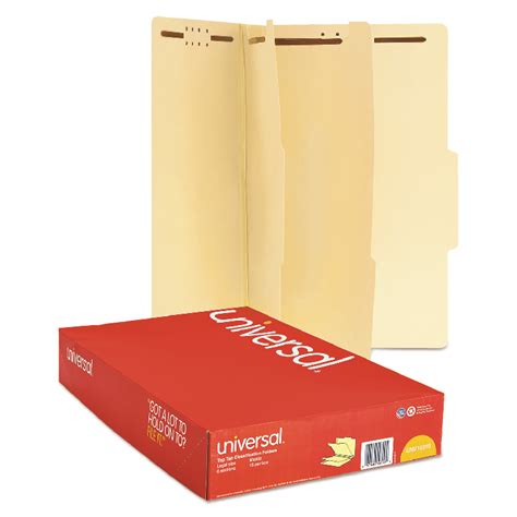 Universal® Six Section Classification Folders File Folders