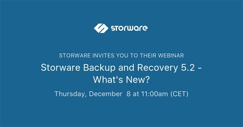 Storware Backup And Recovery 5 2 Whats New Storware