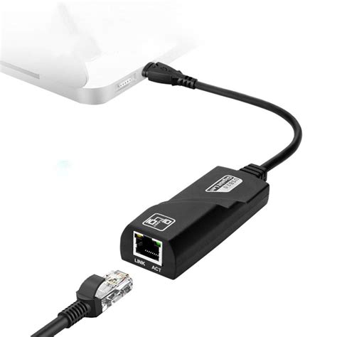 Гигабитный Usb Lan адаптер проводной переходник Type C — Ethernet Сеть Rj45 Lan для Windows