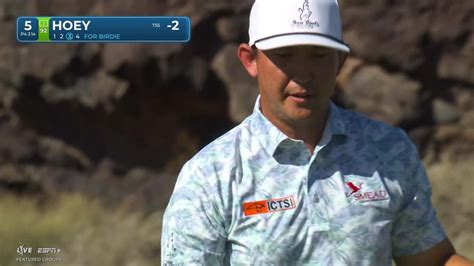 Rico Hoey Round 2 5th Hole Shot 3 2025 Bank Of Utah