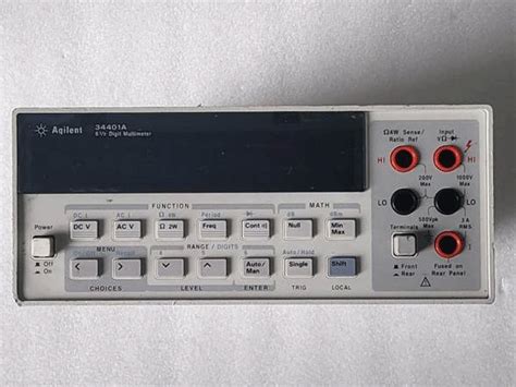 Agilent 34401a Digit Multimeter Rescience