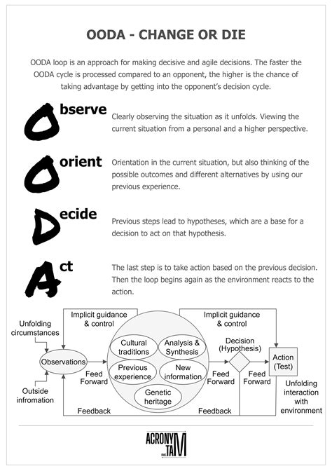 Ooda Loop Infographic