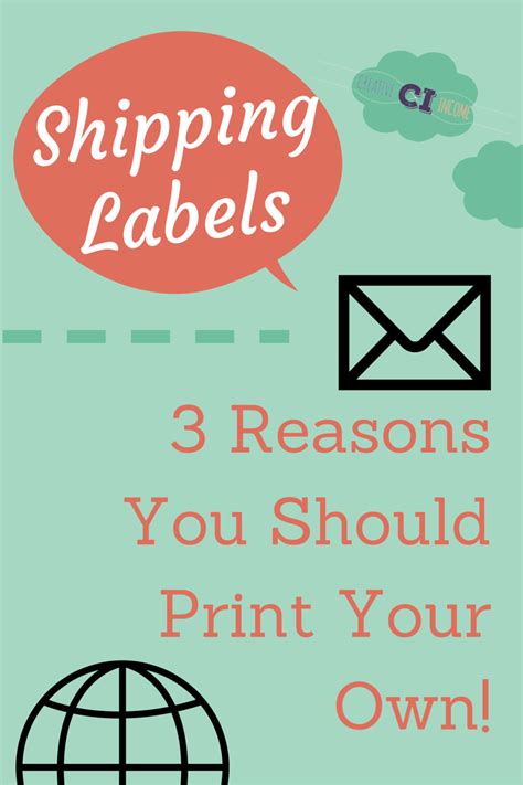 3 Reasons You Should Print Your Own Shipping Labels Creative Income