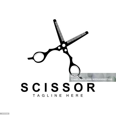 가위 로고 디자인 이발소 면도기 벡터 Babershop 가위 브랜드 일러스트 레이 션 가위에 대한 스톡 벡터 아트 및 기타 이미지 가위 강철 고급 Istock