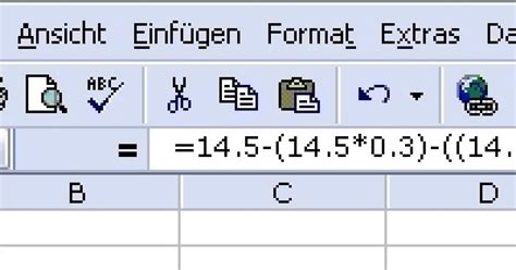 Excel Prozent Von Prozent Von Wert Subtrahieren Pctipp Ch