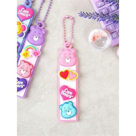 Be Woman 現預 韓國 大創 Daiso Care Bears 彩虹熊 愛心熊 吊飾 鞋扣 掛件 鑰匙圈 蝦皮購物