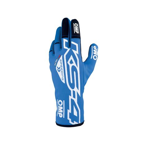 Omp Karthandschuh Ks 4 My23 Blau Blau Fahrer Handschuhe Omp